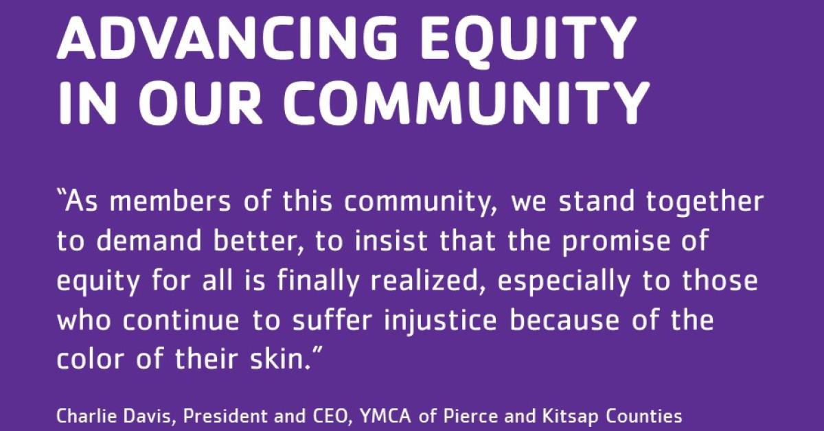 Advancing Equity In Our Communities | YMCA of Pierce and Kitsap Counties