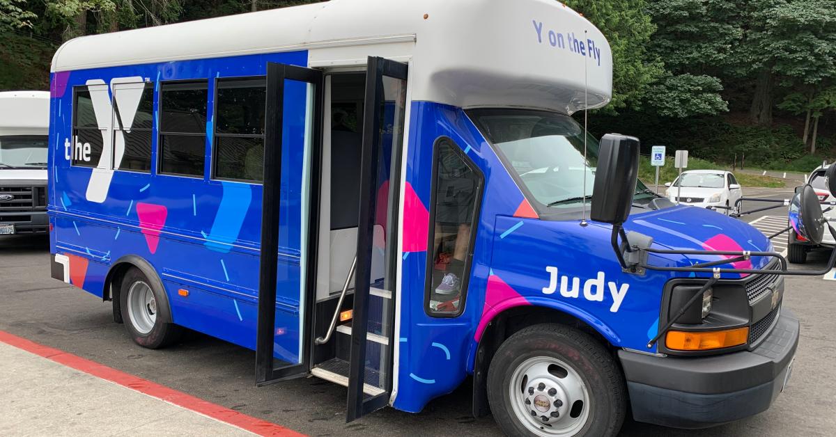 The Story of Judy, our Y on the Fly Mobile Outreach Bus | YMCA of ...